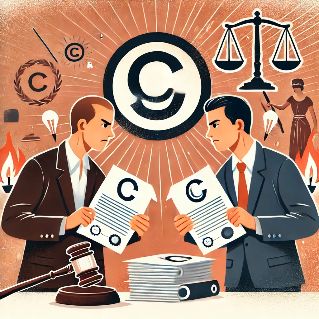 Examples of copyright disputes - DCNH Law